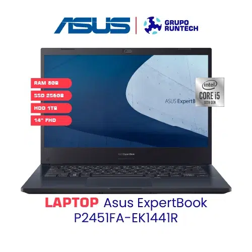 ASUS EXPERTBOOK P2451FA-I5, 8GB, 256GB+1TB, 14